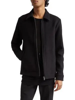 Rick Owens Brad Wool Jacket - Black