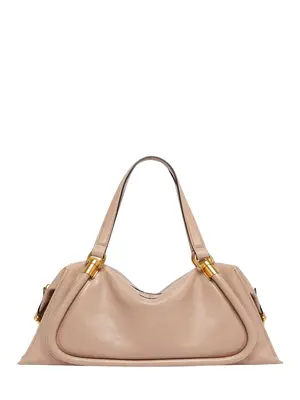 Chloé Chloe Paraty 24 Large Bag Deep Beige