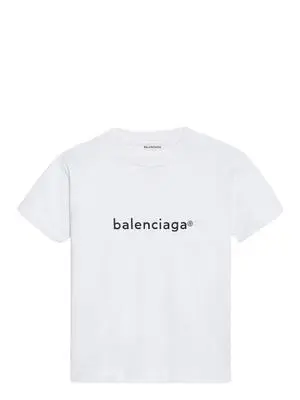Balenciaga Fitted T-shirt - White