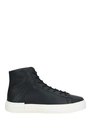 Hogan High-Top Leather Sneakers Blue