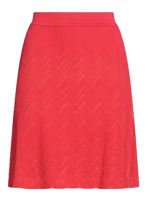 Missoni Mini Flared Skirt - Red