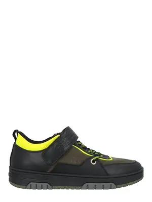 BALDININI Leather Low-top Sneakers - Green