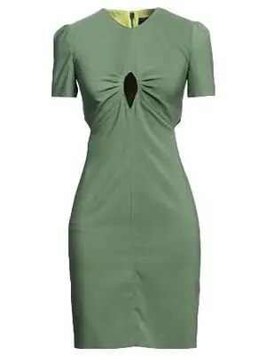Dsquared2 DSQUARED2 Flared Mini Dress Green