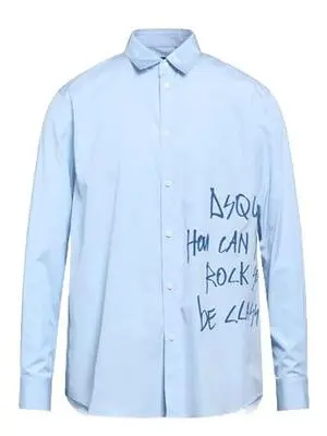 Dsquared2 Shirt Sky Size Cotton - Blue