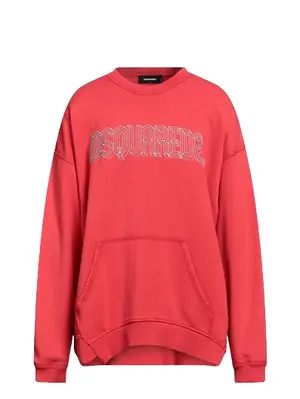 Dsquared2 Cotton Sweatshirt - Red