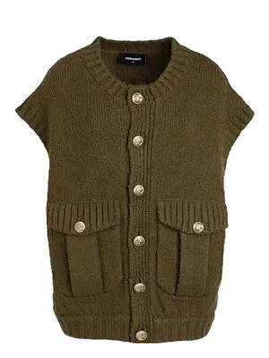 Dsquared2 Military Cardigan - Green