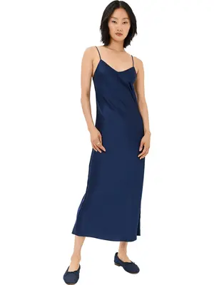 Polo Ralph Lauren Sleeveless Slip Dress - Newport Navy