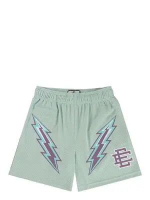 ERIC EMANUEL EE Short Silt Green/purple Bolt