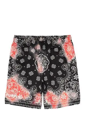 PURPLE BRAND All Round Shorts - Red
