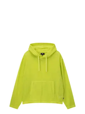 StÜssy Cotton Mesh Hoodie - Green