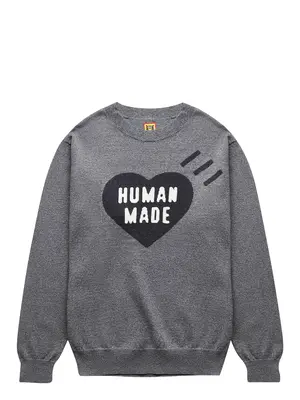 HUMAN MADE Heart Knit - Grey