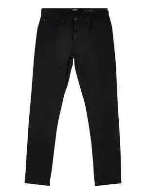 7 For All Mankind Slimmy Tapered Luxe Performance Plus Jeans - Black