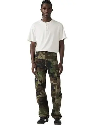 LEVI'S Xx Cargo Straight Fit Pants - Demitasse Phalarope Camo