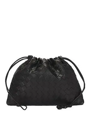 Bottega Veneta Medium Pouch - Black