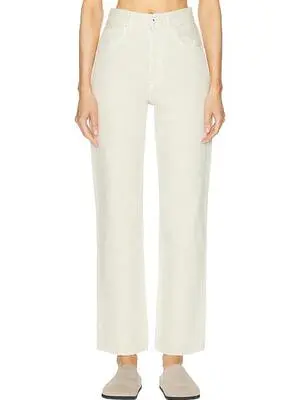 SLVRLAKE London Straight Leg Jeans - Ecru