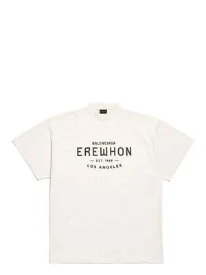 Balenciaga X Erewhon Los Angeles T-shirt - Beige/black