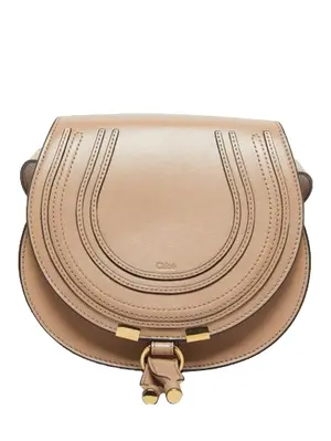 Chloé Chloe Marcie Small Shoulder Bag Beige