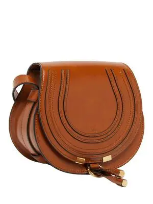 Chloé Chloe Marcie Small Shoulder Bag Brown