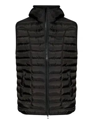 DIESEL W-temple Gilet - Black