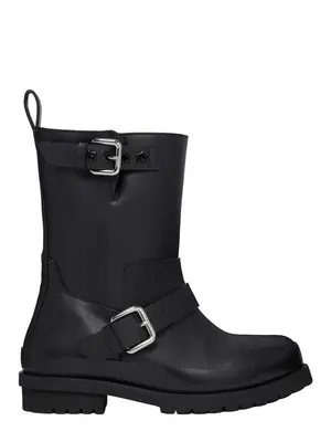 Stella McCartney Trace Buckle-detail Boots - Black