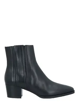 TOD'S Leather Ankle Boots - Black