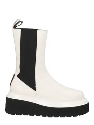 3JUIN Ankle Boots - White