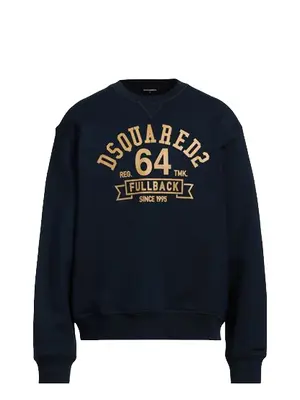 Dsquared2 Sweatshirt In Cotton And Elastane Blue