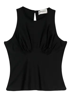 Sonia Rykiel Paris Bustier Tank Top - Black