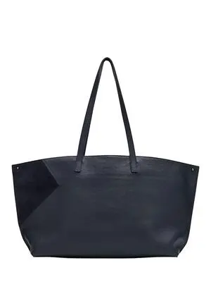 Akris Akris Ai Medium Patchwork Leather Tote Bag Blue