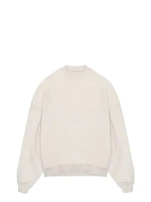 REPRESENT Oversized Crewneck Sweatshirt - Cream Marl