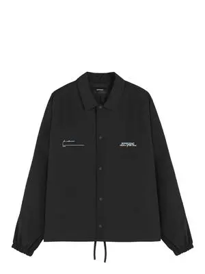 REPRESENT Patron Of The Club Coach Jacket - Black