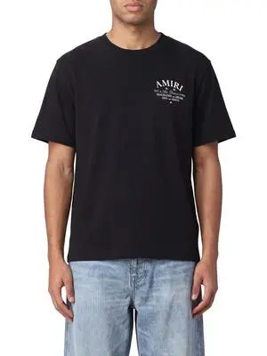 Amiri Contrasting Logo Cotton T-shirt - Black