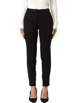 Pinko Tailored Straight Leg Trousers - Black