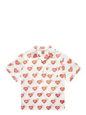 HUMAN MADE Heart Aloha Shirt - White