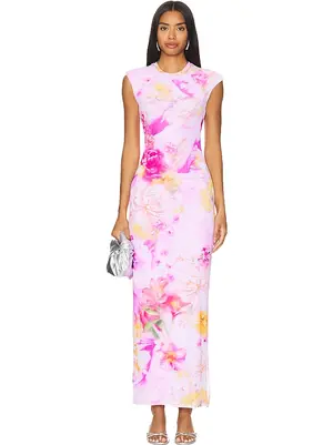 AFRM Cody Printed Dress - Floral Portrait