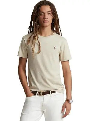 Polo Ralph Lauren Washed Solid Tee - Expedition Dune Heather