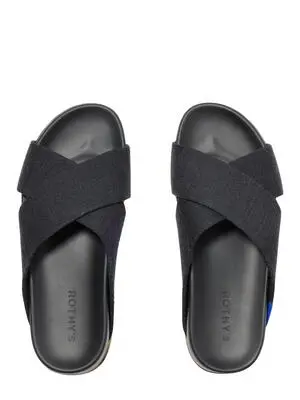 Rothy's The Weekend Slide - Black