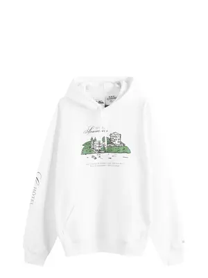 A.p.c. X Jjjjound Hotel Souvenirs Hoodie - White