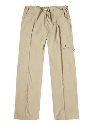 PEACHY DEN Isabella Recycled Nylon Trousers - Trench