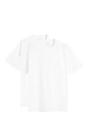 BEAMS Pocket T-shirt 2 Pack - White