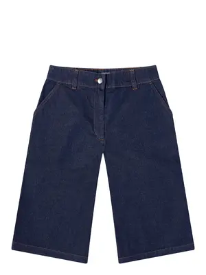 Maison Kitsuné Workwear Denim Bermuda Shorts - Indigo
