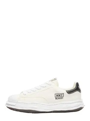 Mihara Yasuhiro Blakey Low Original Sole Canvas Sneakers White