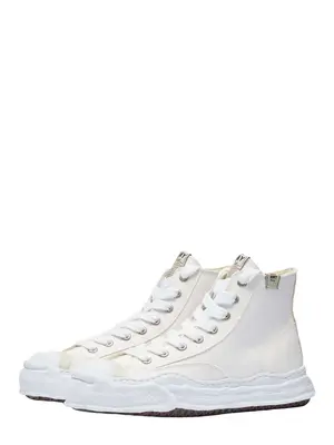 Mihara Yasuhiro Hank High Sneakers - White