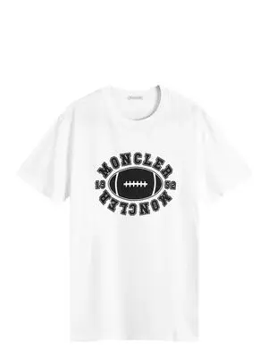 Moncler 1952 Football T-shirt - White