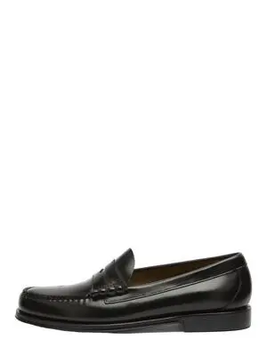 G.H. BASS & CO. Larson Penny Loafer - Black Leather