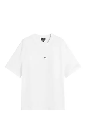 A.p.c. Micro Logo T-shirt - White/black