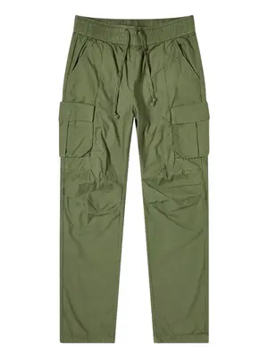 John Elliott Back Sateen Cargo Pant - Olive