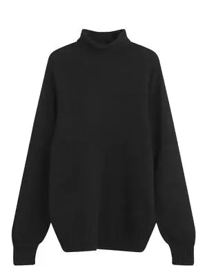 Howlin' Sylvester Roll Neck Knit - Black