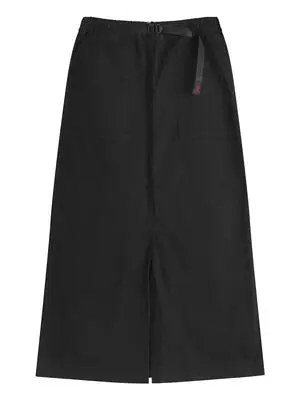Gramicci Long Baker Midi Skirt - Black