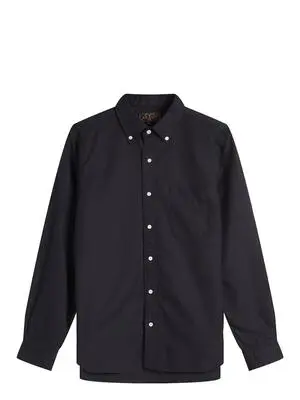 BEAMS Button Down Solid Oxford